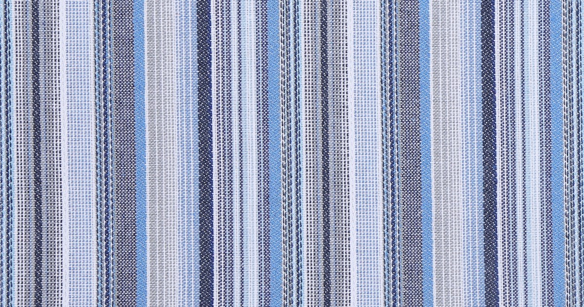 Recycelt Stoffe als Meterware Goa, Blau - Wasa Ecotextil AB
